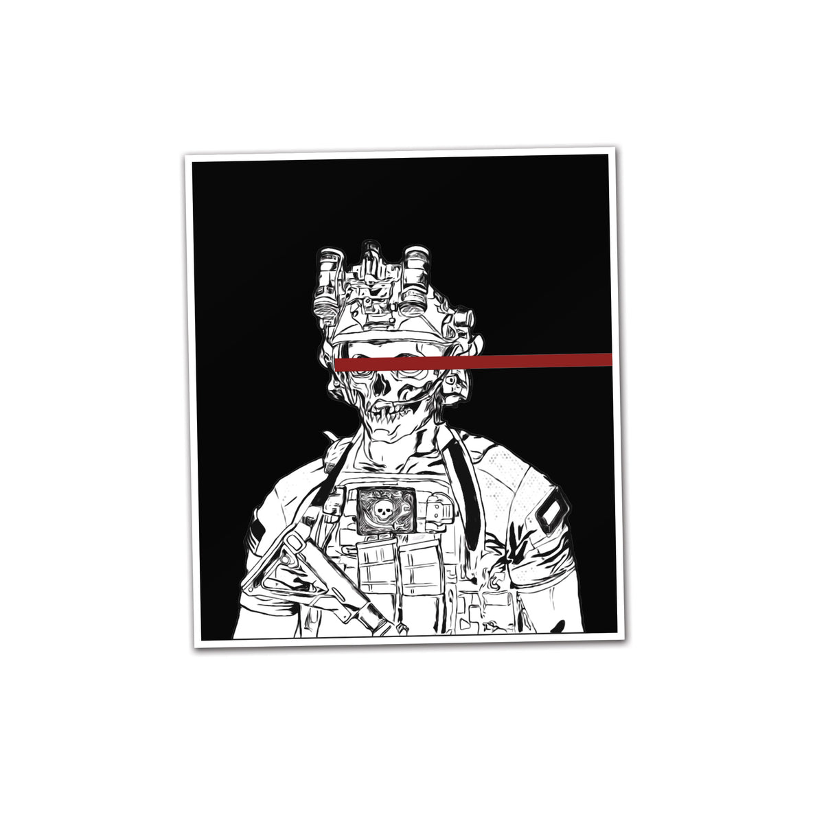 REDACTED Sticker – BTeamCo